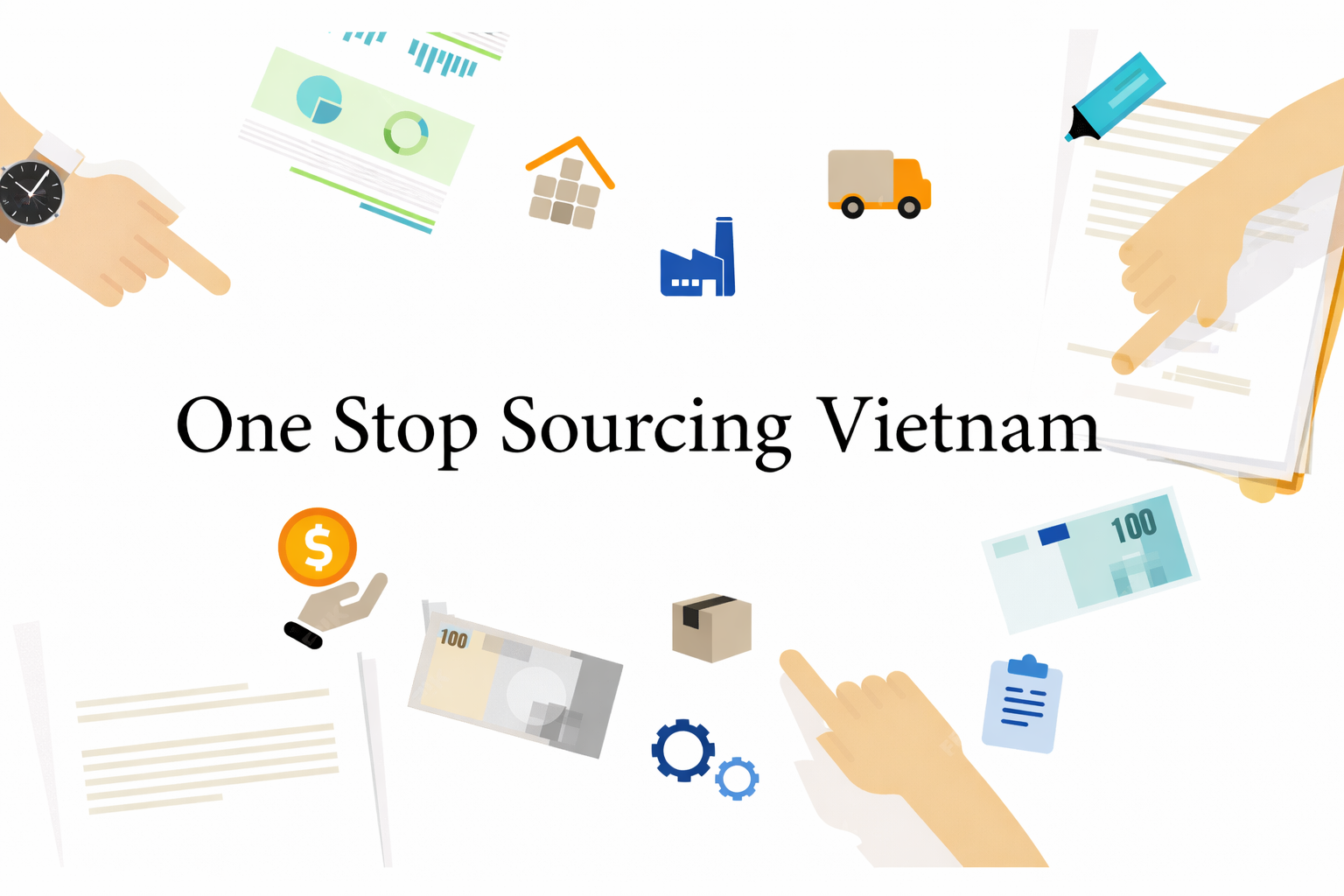 How One Stop Sourcing Vietnam Works: From Factory Search to Delivery